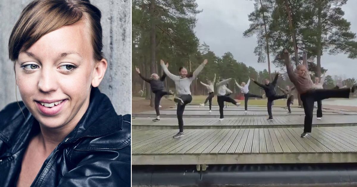 Isabel bytte ut dansscenen mot bryggorna: ”Vill förmedla hopp” | SVT ...