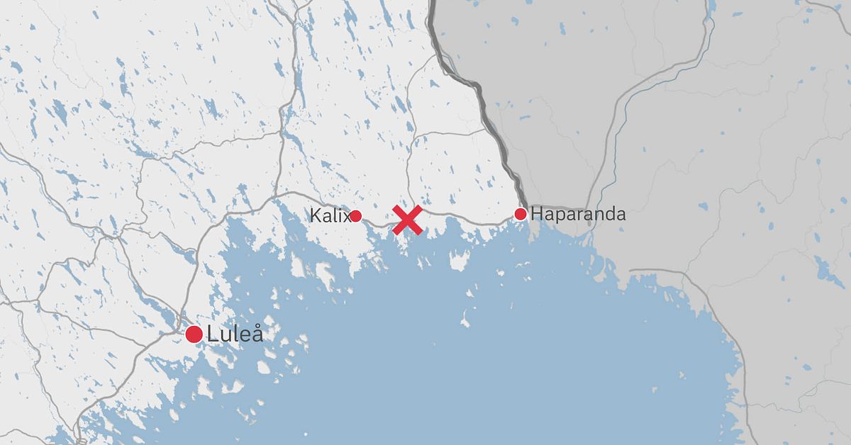 Man i 20-årsåldern dog efter frontalkrock i Kalix | SVT Nyheter