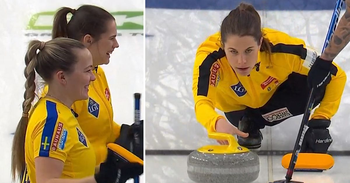 Curling: Sverige är klart för VM-semifinal | SVT Sport