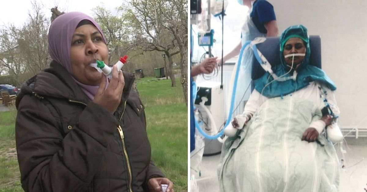 Covid-sjuka Saosan fick nya lungor efter 116 dagar på iva | SVT Nyheter