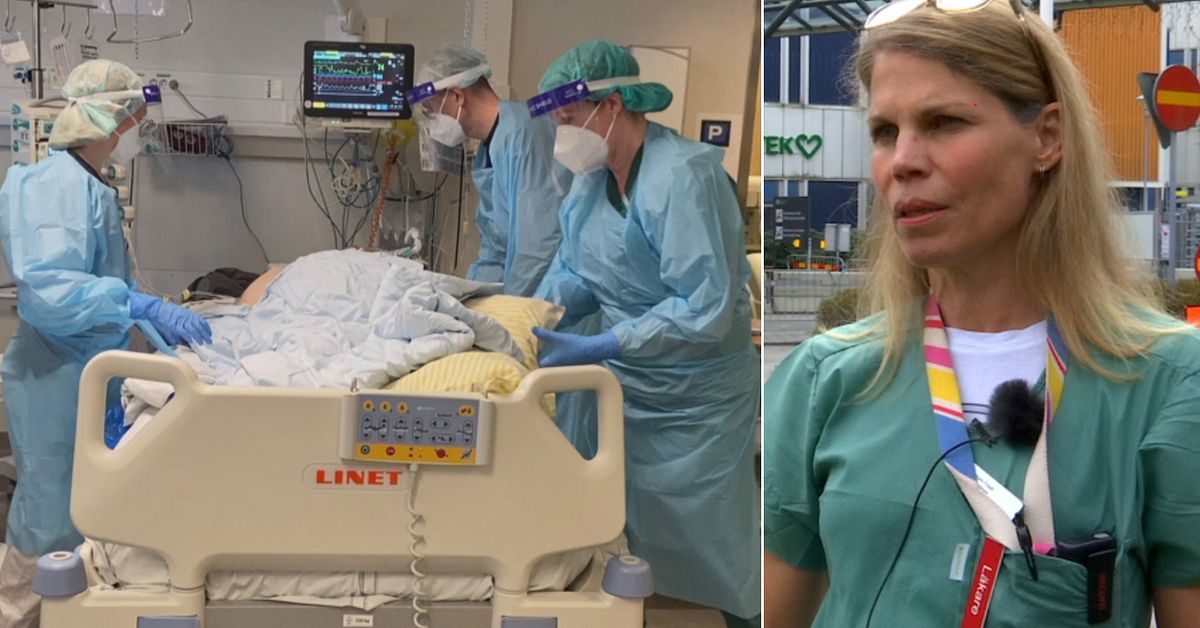 Patienterna på iva i Eskilstuna är nu yngre – och tyngre | SVT Nyheter