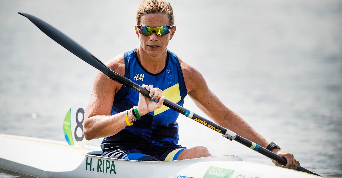 Kanot: Helene Ripa åtta i kvalfinal – ska räcka till Paralympics | SVT ...