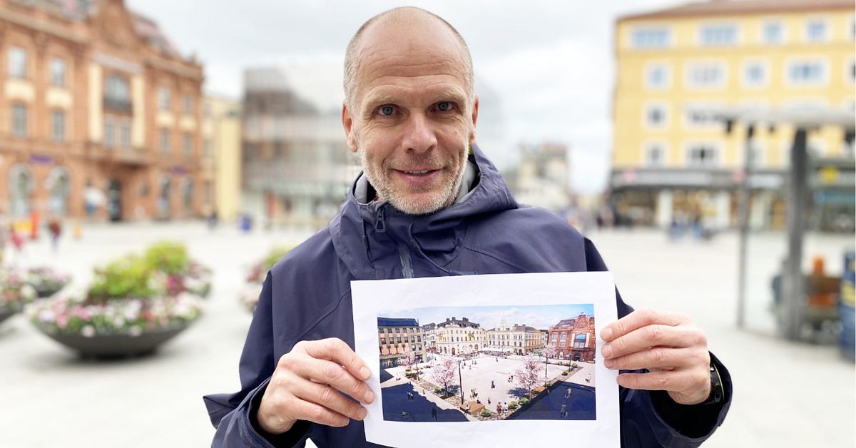 Stora torget i Uppsala ska byggas om 2022 | SVT Nyheter