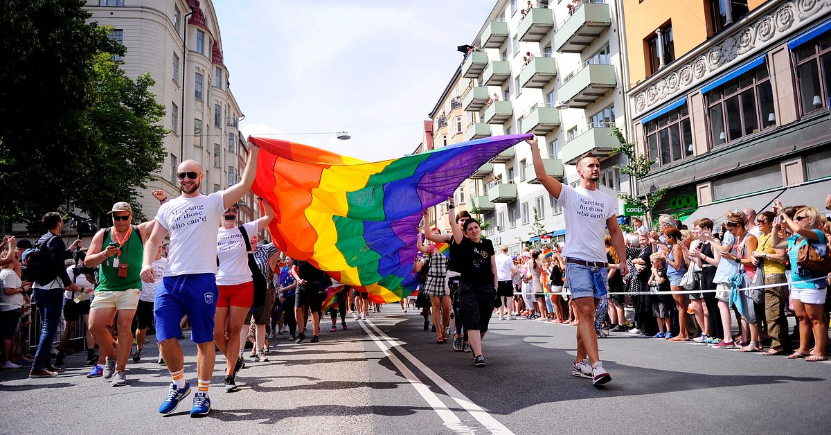 Brett Deltagande I Stockholm Pride Svt Nyheter