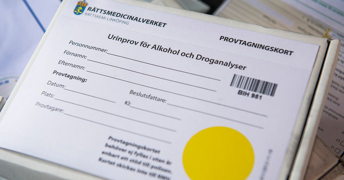 Anhörig till polis misstänktes för narkotikabrott – urinprov försvann ...
