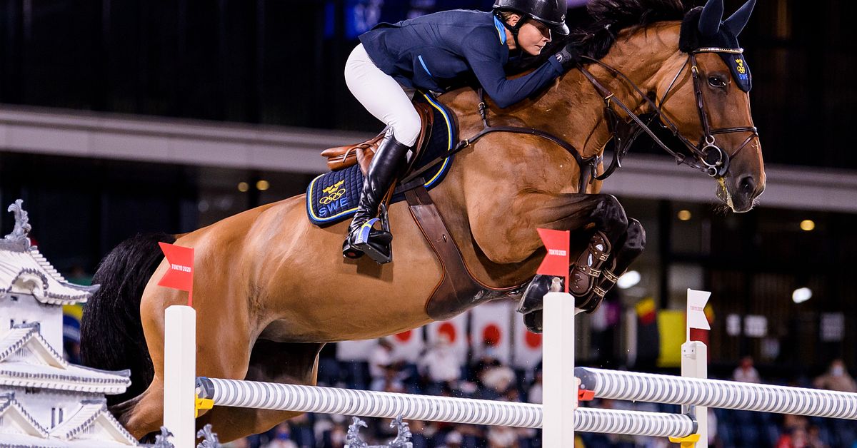 Ridsport: Sverige klart för OS-final i lagtävlingen | SVT Sport
