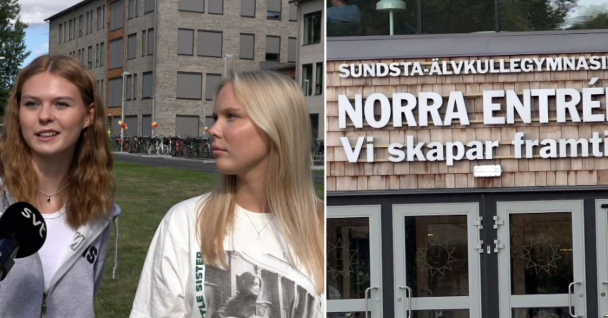 Idag invigdes nya Sundsta-Älvkullegymnasiet | SVT Nyheter