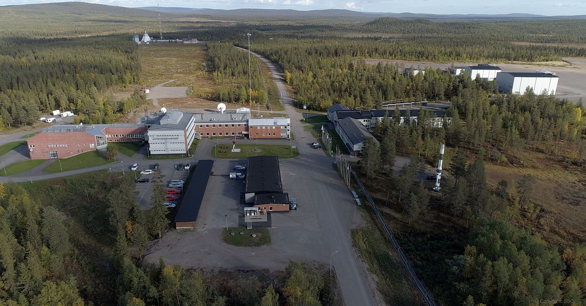 Esrange-branden i Kiruna blossade upp på nytt | SVT Nyheter