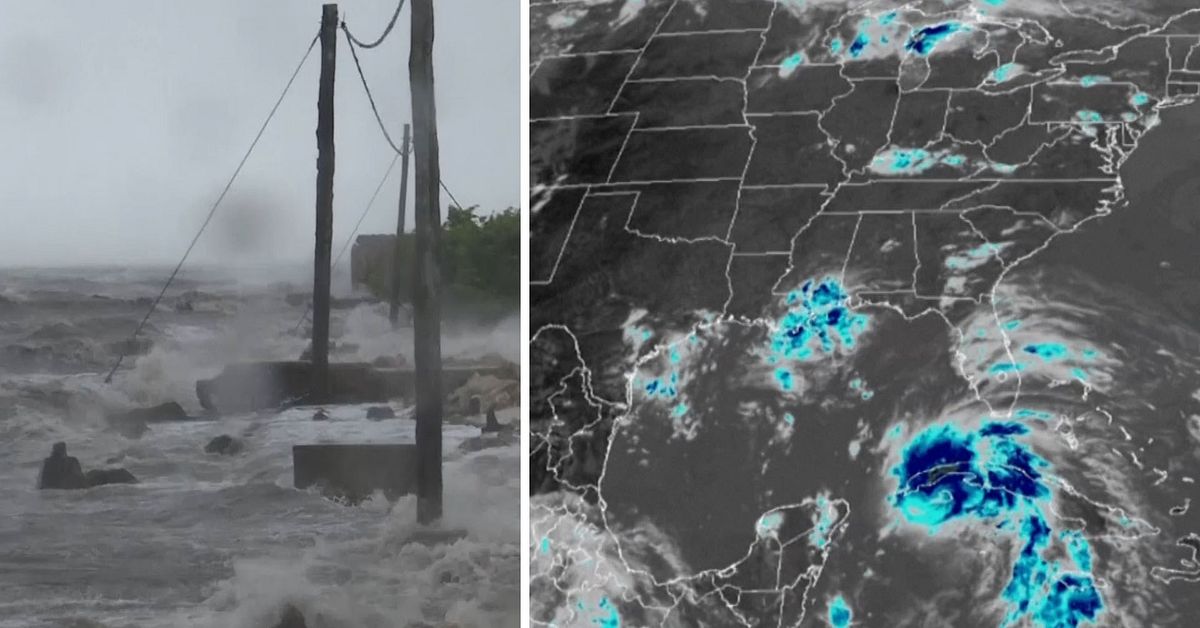 Ny orkan drabbar USA – ”livshotande kapacitet” | SVT Nyheter