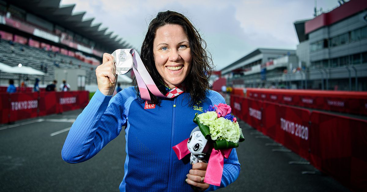 Cykel: Nytt silver för Anna Beck i Paralympics | SVT Sport