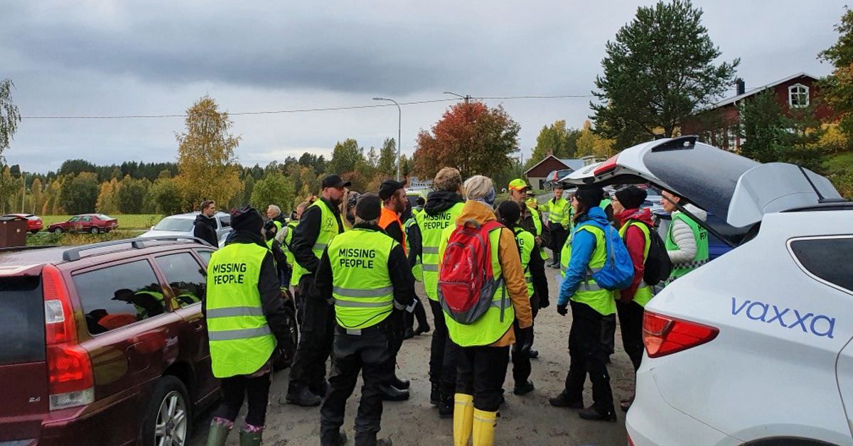 42 personer från Missing People söker frivilligt efter försvunna ...