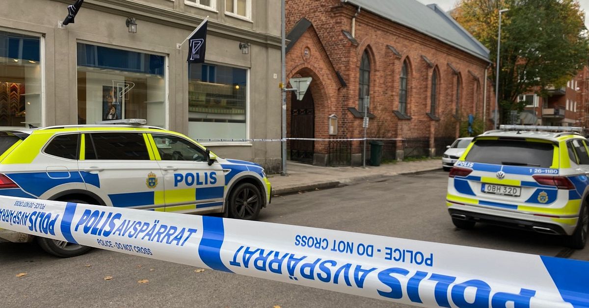 Man Anhållen Misstänkt För Mordförsök Efter Skjutning I Gävle Svt Nyheter
