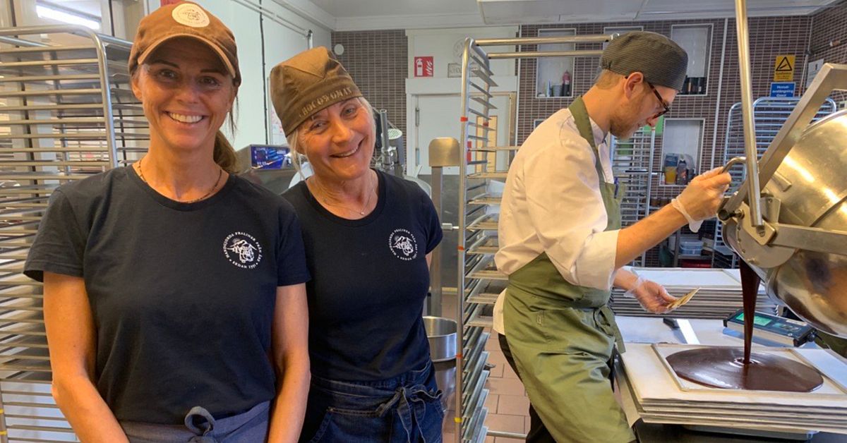 Marina, Eva-Lena och Marie har tillverkat praliner i Åre i 30 år: ”Vi ...