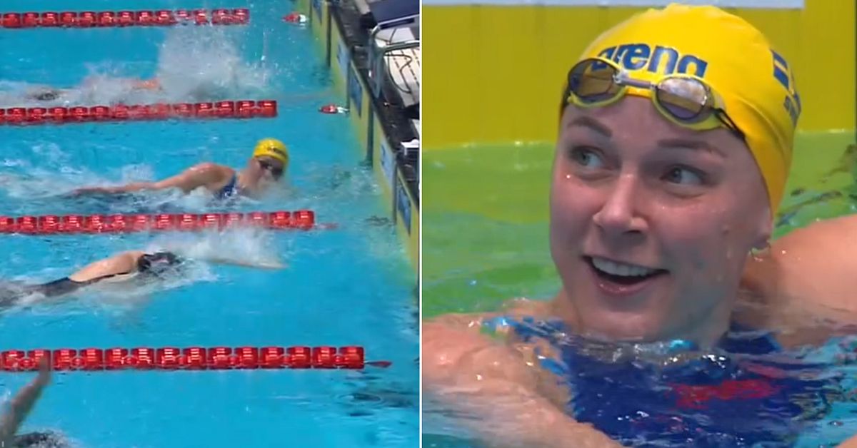 Simning: EM-guld till Sjöström – förbi Alshammar | SVT Sport