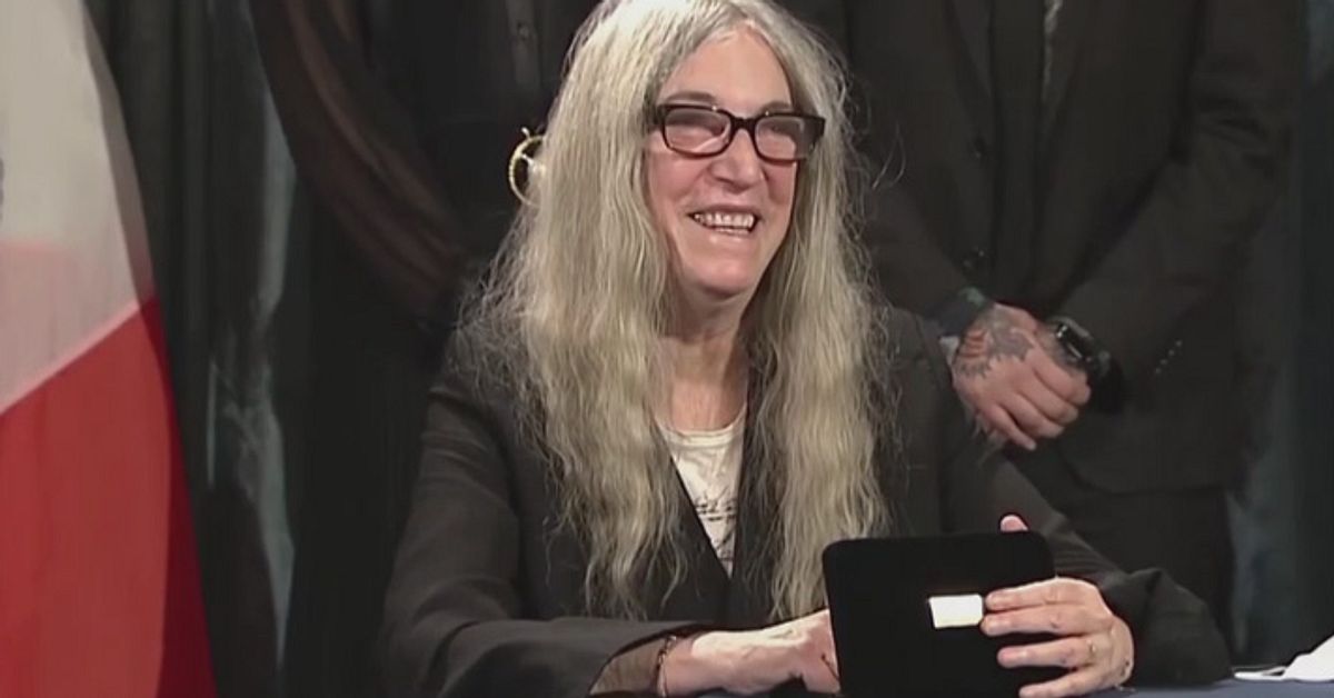 Patti Smith fick nyckel till New York | SVT Nyheter
