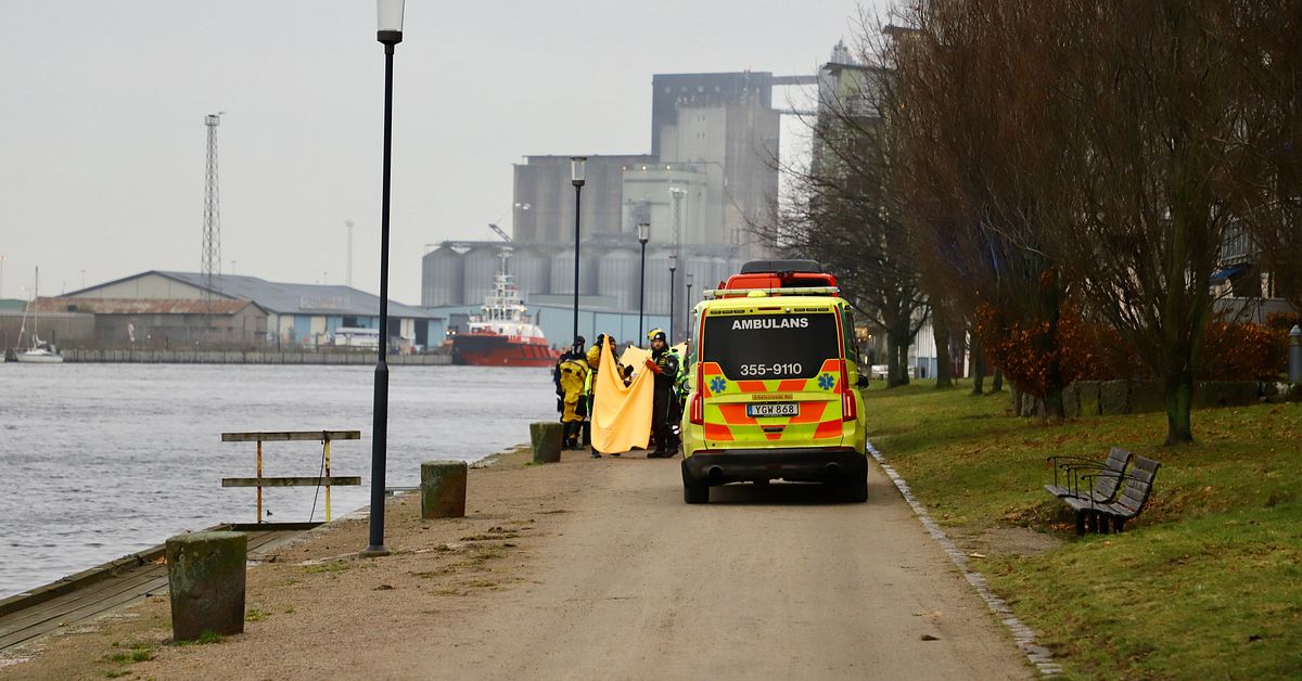 Drunkningslarm i Halmstad – en person till sjukhus | SVT Nyheter