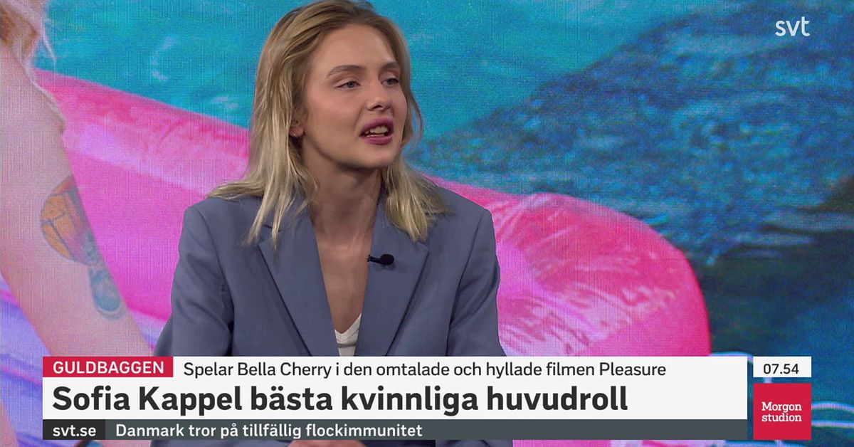 Sofia Kappel om Pleasure: ”Som en liten skådisskola” | SVT Nyheter