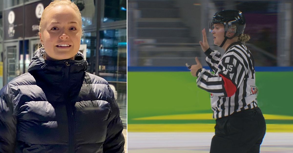 Maria Furberg från Njurunda på väg till OS som hockeydomare | SVT Nyheter