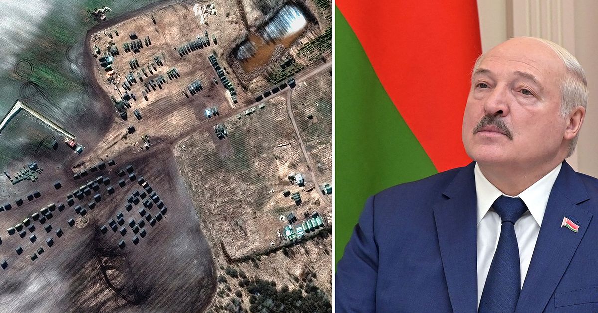 Uppgifter: Belarus har gått in i Ukraina | SVT Nyheter