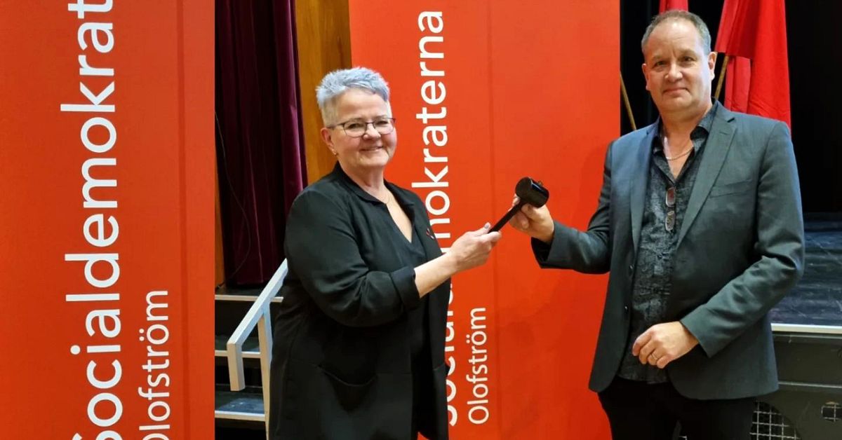 Ola Claesson tar över ordförandeklubban för S i Olofström | SVT Nyheter