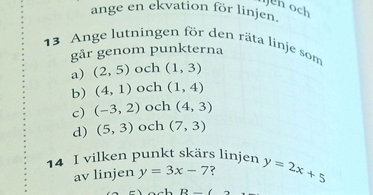 Gratis läxhjälp i matte | SVT Nyheter