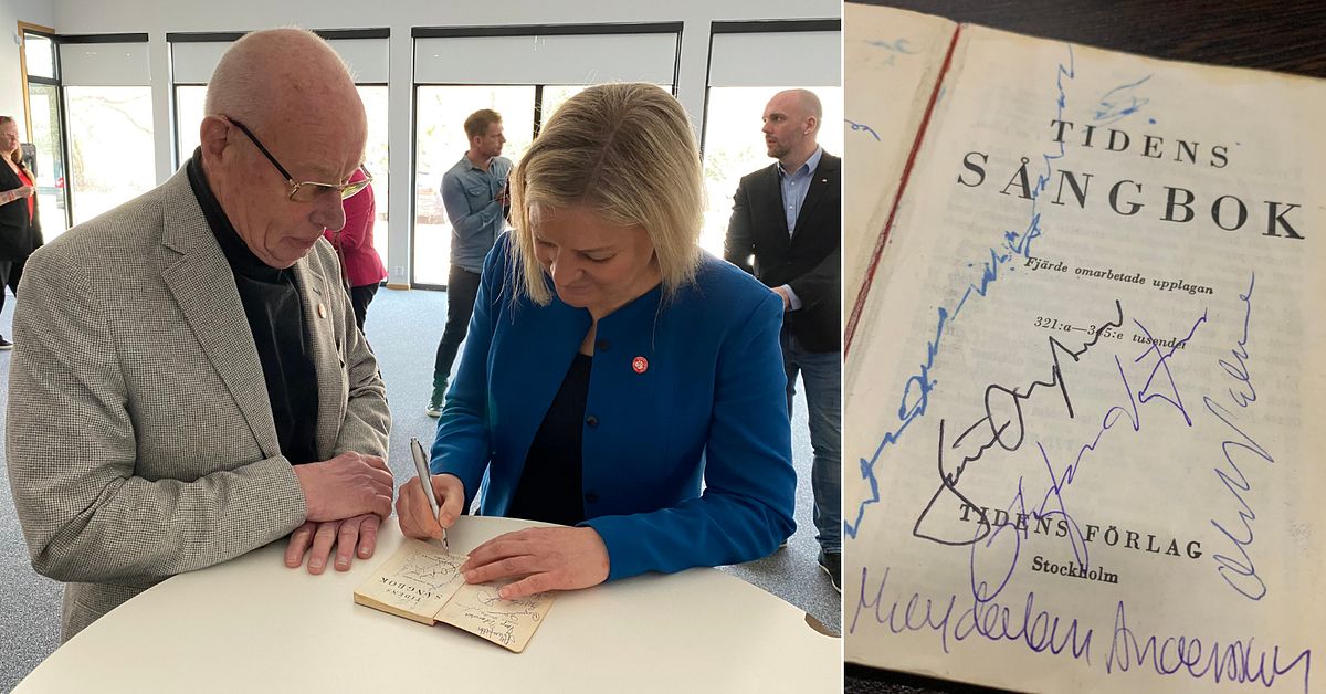 Birger, 73, samlar på partiledarautografer – fick ny i Blekinge | SVT ...
