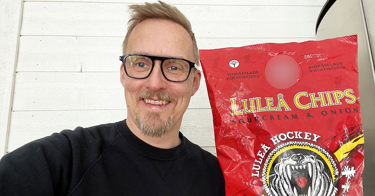 Vinner Luleå Hockey äter Markus upp 25 år gamla chips | SVT Nyheter
