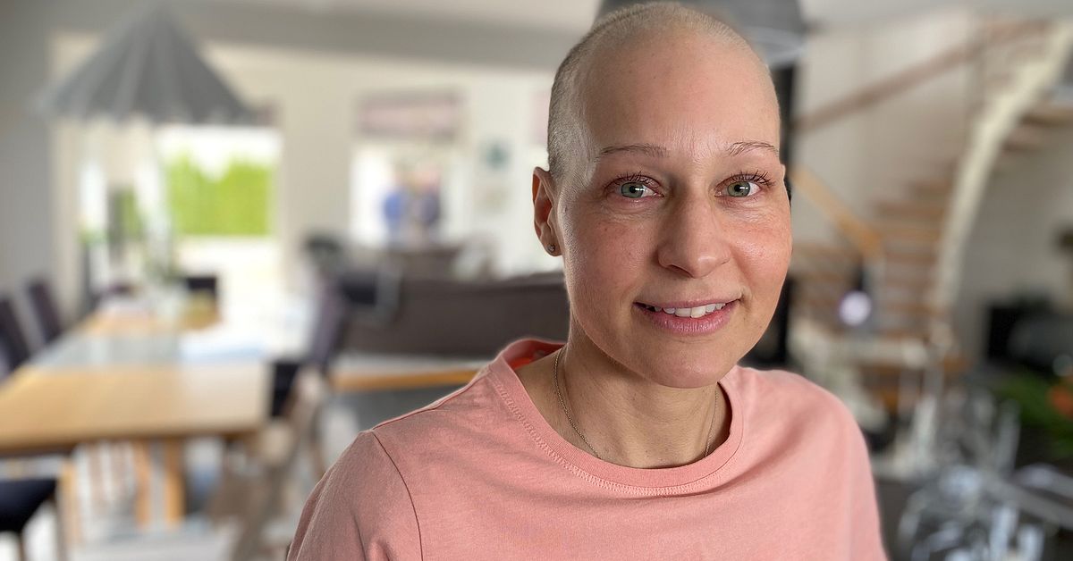 Charlotte Rohlin ser ut att besegra cancern | SVT Nyheter
