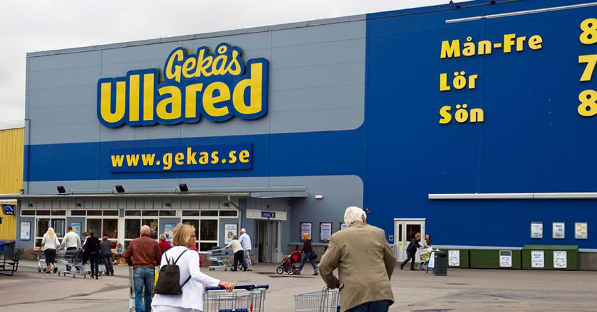 Fick en chock när hon skulle betala på Gekås | SVT Nyheter