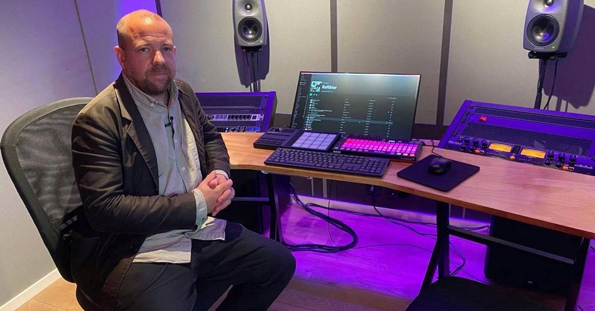 Han bygger studios åt unga – i Aviciis anda | SVT Nyheter Han bygger studios åt unga – i Aviciis anda | SVT Nyheter