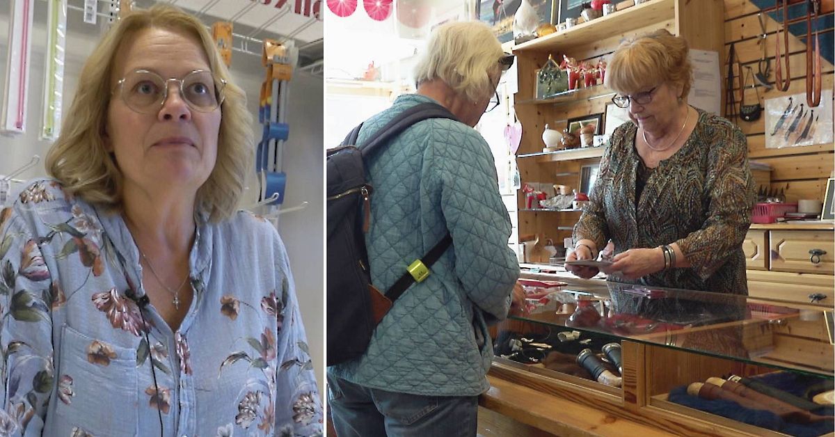 Kicki vill inte flytta sin butik till nya Kiruna: ”Nä, vi trivs här ...