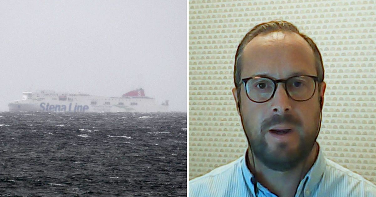 Brand på fartyg – 300 passagerare ombord | SVT Nyheter