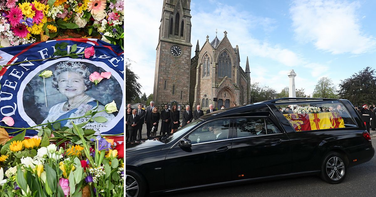 Guide: Så kommer drottning Elizabeths sista färd gå till | SVT Nyheter