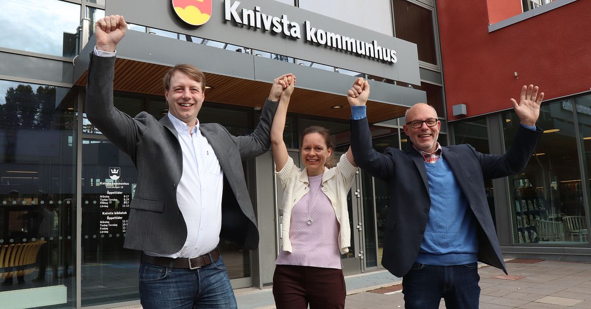 Jubel över valsmockan i Knivsta – lokalt parti störst i kommunen | SVT ...