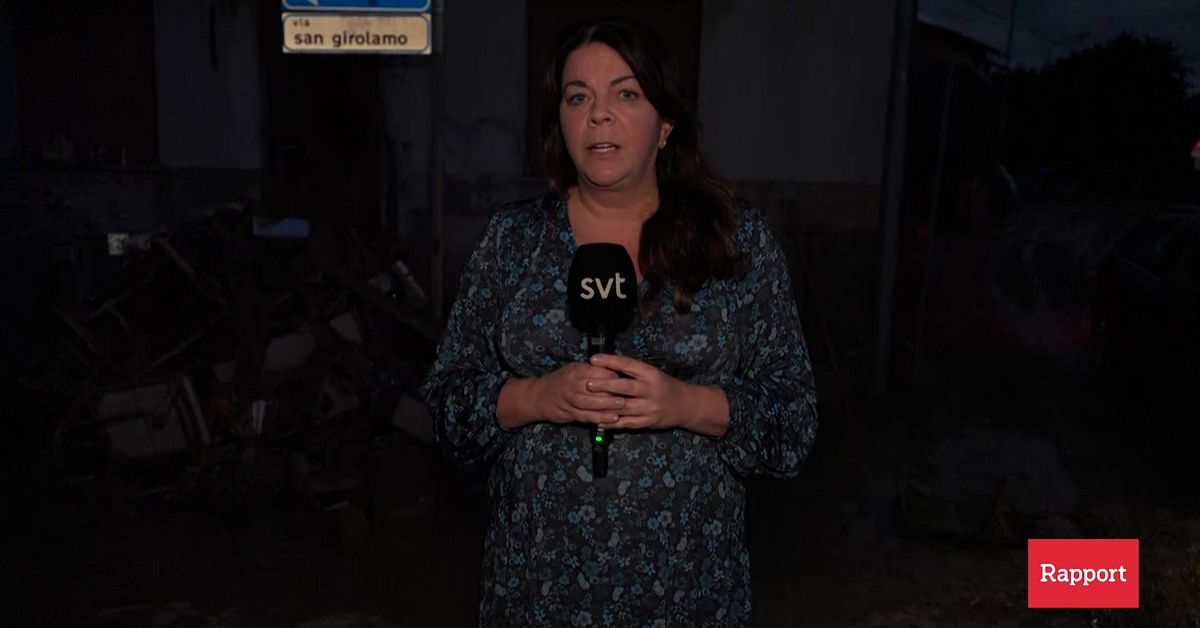 SVT:s reporter i Italien: ”Människor är i chock” | SVT Nyheter