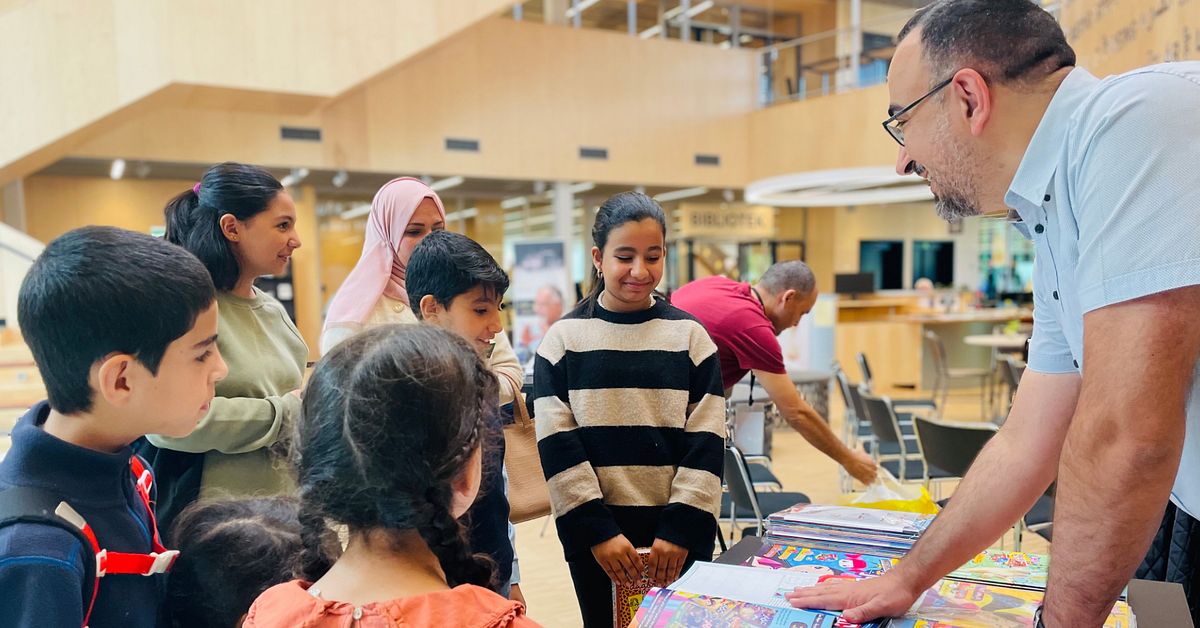 Arabisk kulturfestival ska uppmana barn att lära sig språket | SVT Nyheter