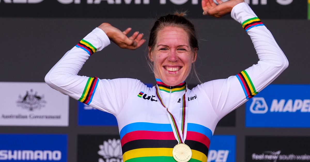 Cykel: Ellen van Dijk vann andra raka VM-guldet i tempo – nu näst bäst ...