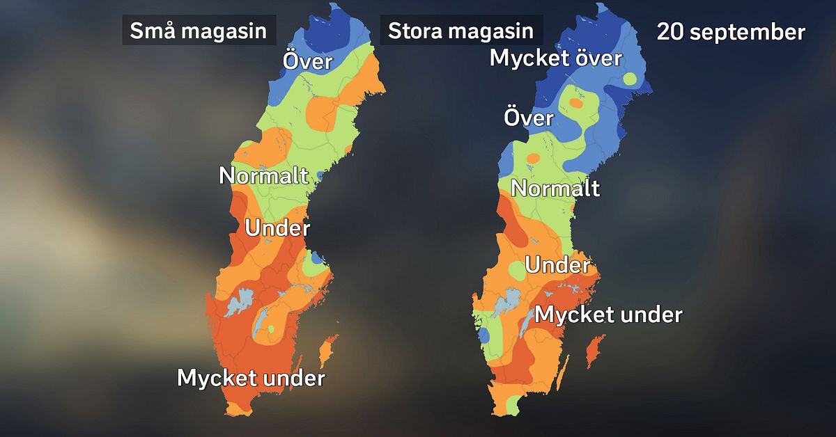Grundvatten vecka 38 | SVT Nyheter