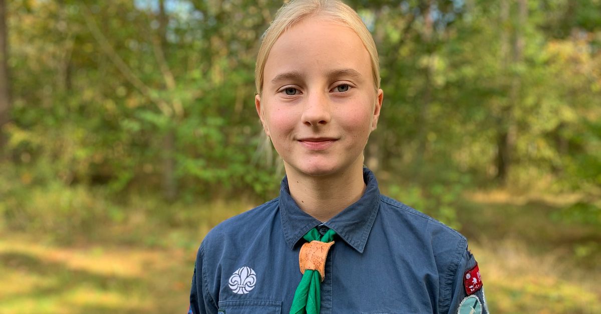 Glädje när scoutkår invigde ny stuga | SVT Nyheter