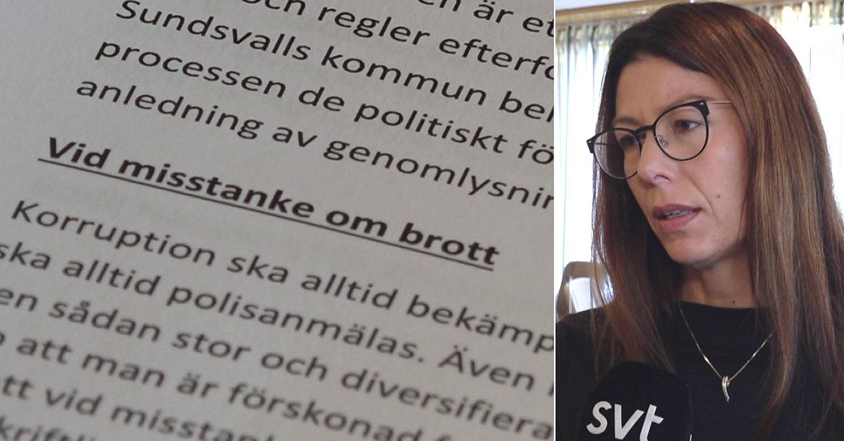 Riktlinjer för internkontroll i Sundsvalls kommun har tolv år på nacken – översyn pågår | SVT ...
