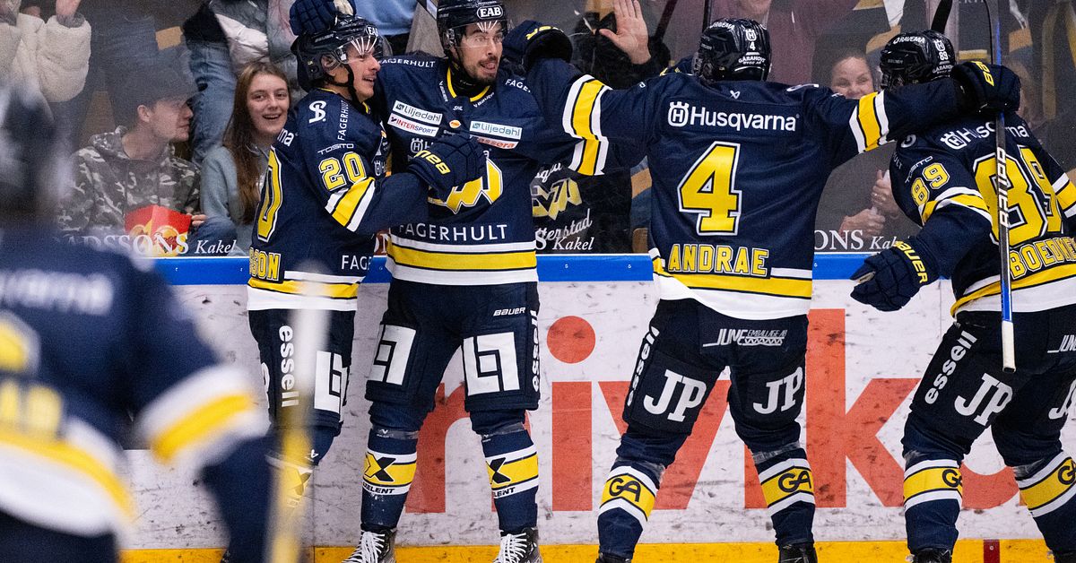 Ishockey: Andra raka förlängningsvinsten för SHL-jumbon HV71 | SVT Sport Ishockey: Andra raka förlängningsvinsten för SHL-jumbon HV71 | SVT Sport
