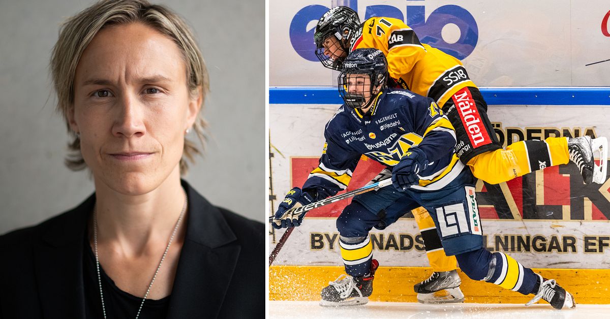 Ishockey: Maria Rooth om tacklingarna i SDHL: ”Överraskad” | SVT Sport