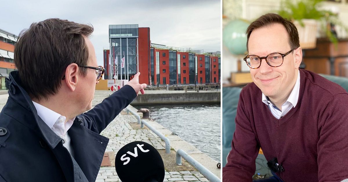 Nöjesprofilen Thomas Deutgen på väg in i Östra Pirens nybygge i ...