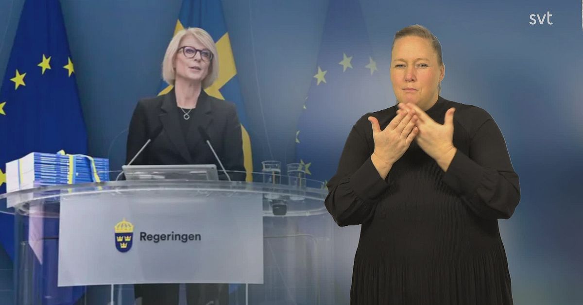 Nu Har Regeringens Höstbudget Släppts Svt Nyheter