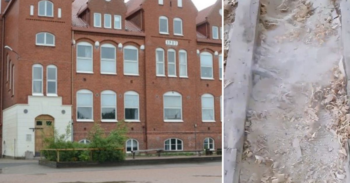 Mystiskt damm på Rönnowskolan i Åhus – 180 elever hemskickade | SVT Nyheter