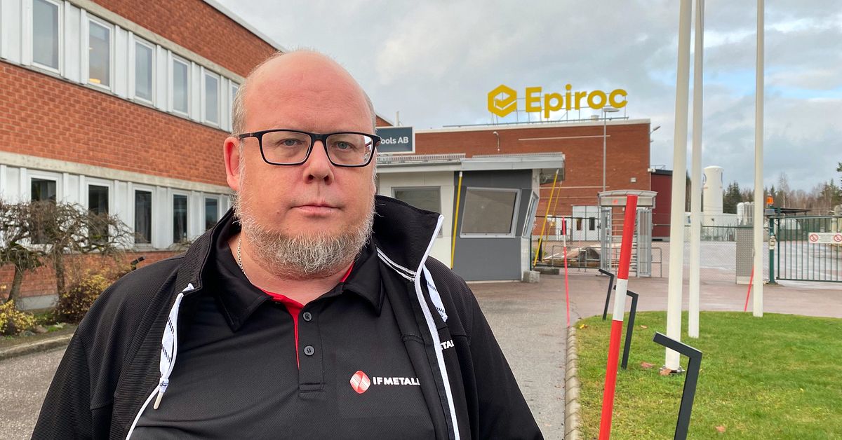 Facket om varslet på Epiroc i Fagersta: ”Världens sämsta tillfälle ...