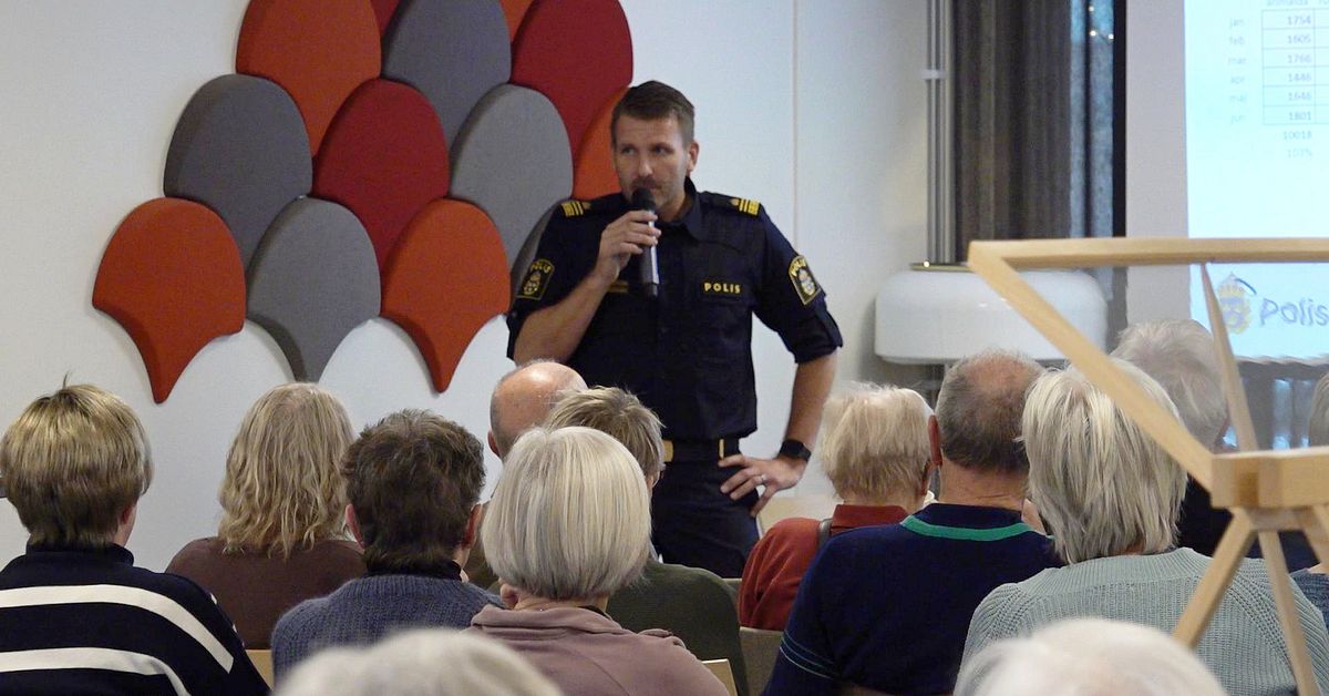 Här Förebygger Polisen Fler Bedrägerier Mot äldre Svt Nyheter