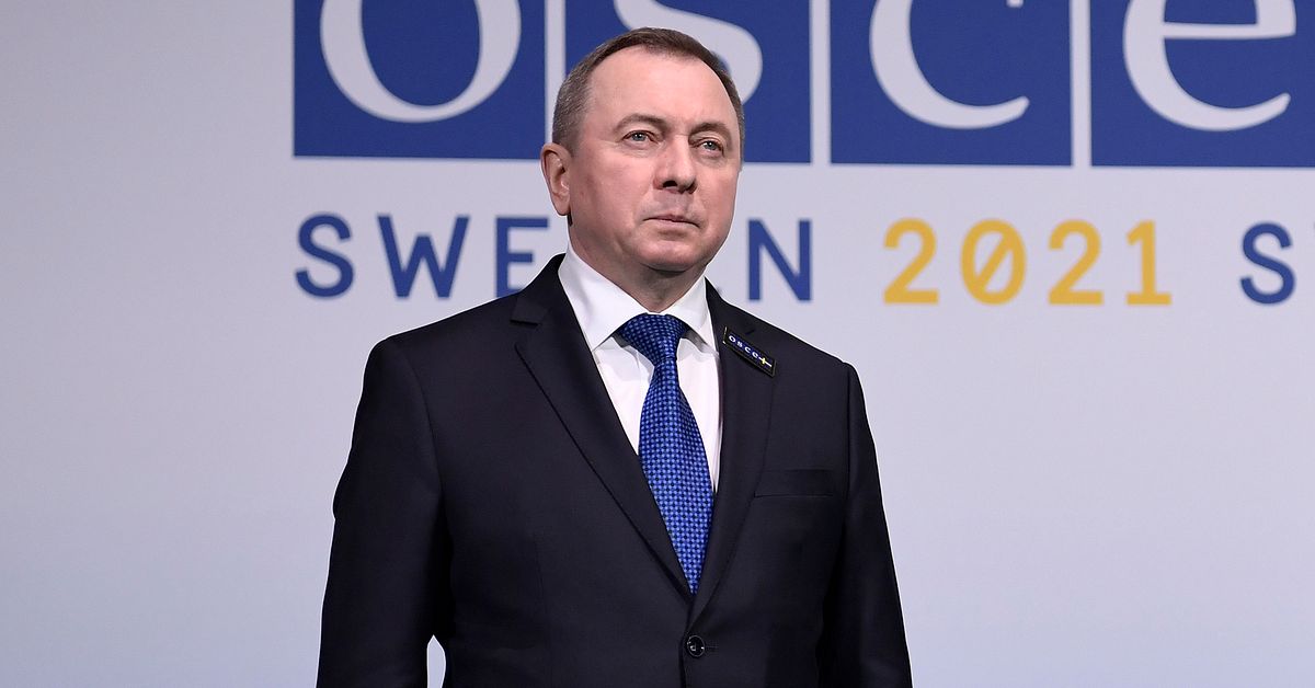 Belarus utrikesminister död | SVT Nyheter
