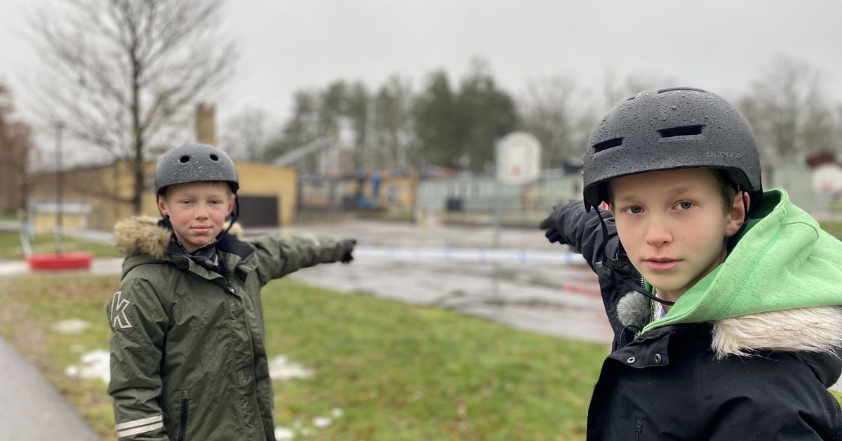 Emrik efter branden på Alléskolan: ”Jag ville inte att skolan skulle ...