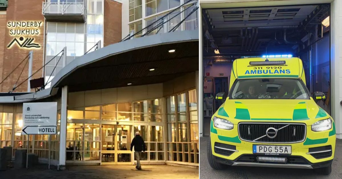 Fullt på akuten i Sunderbyn – patienter körs till andra sjukhus | SVT ...